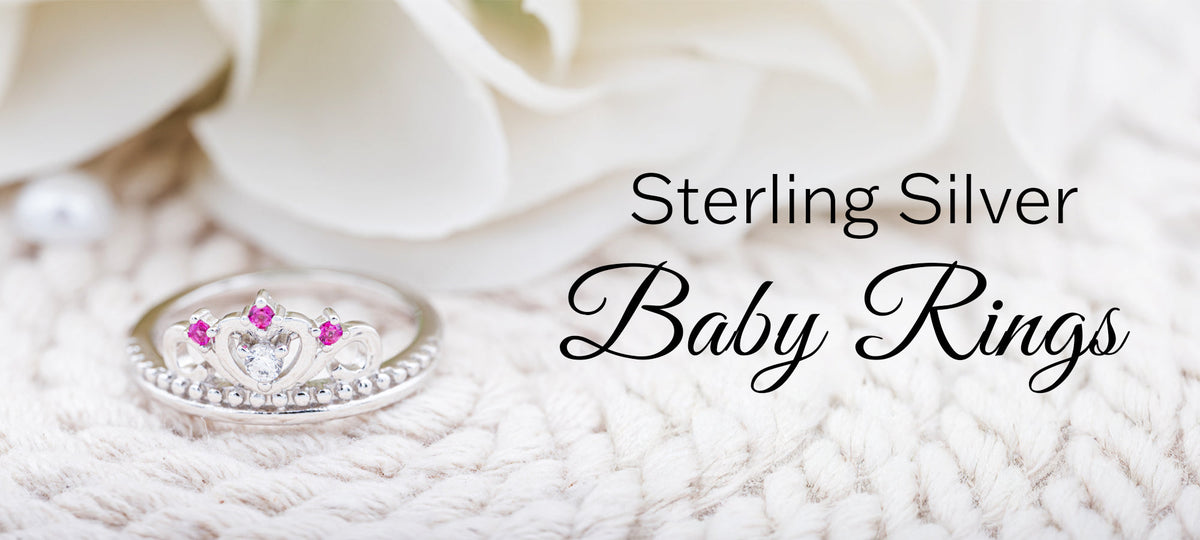 Sterling Silver Baby Rings for Toddlers and Children – Cherished ...