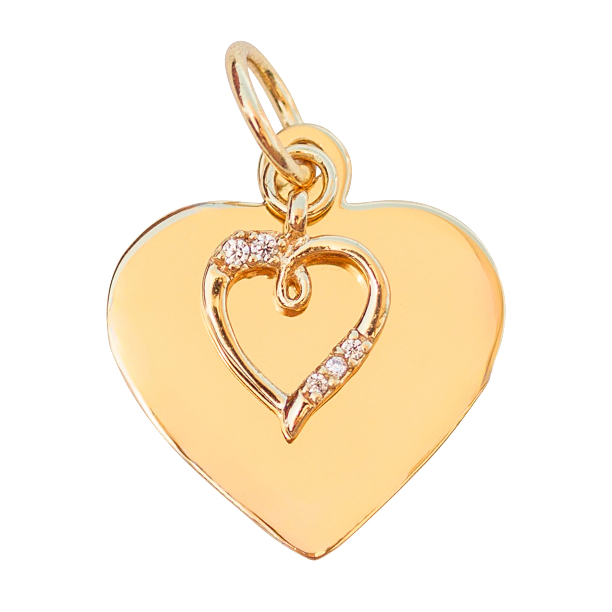 Custom Engraved Heart Charms – Cherished Moments Jewelry