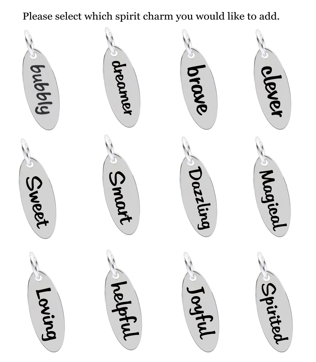 Girls Sterling Silver Custom Necklace with Daisy and Initial Charm ...