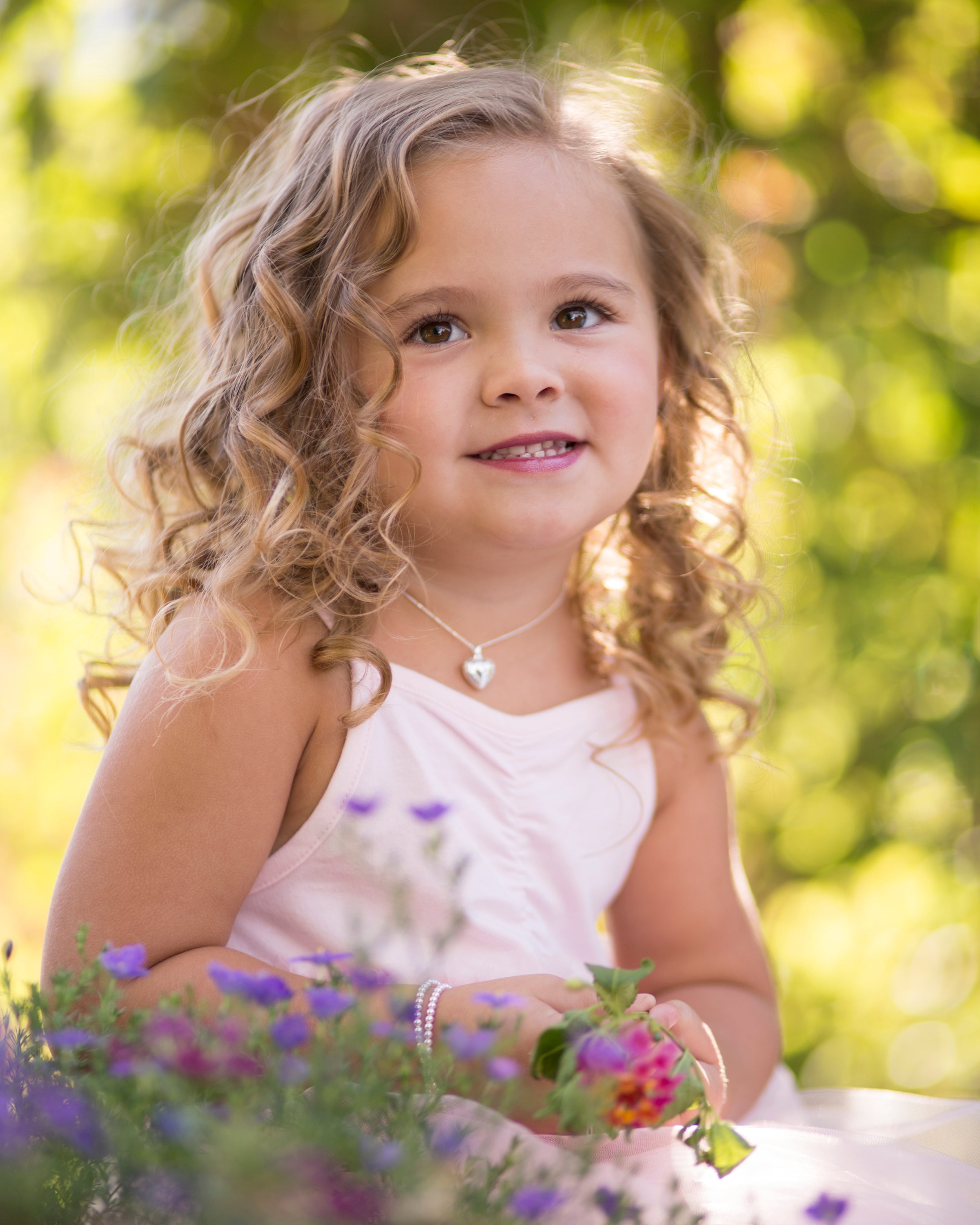 Children's Sterling Silver Heart Locket for Little Girls Gift ...