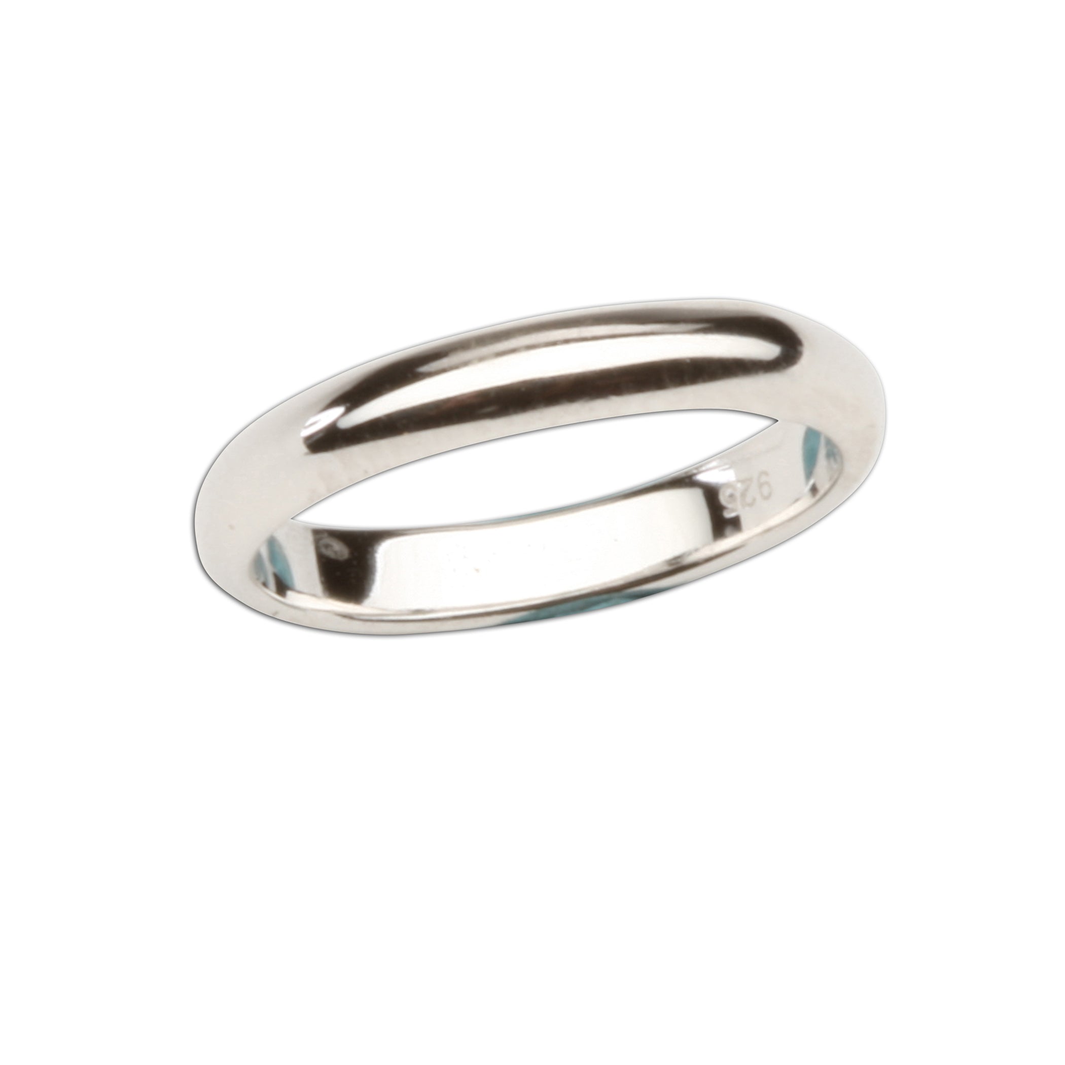 Sterling Silver Baby Ring - 2mm Silver Band for Babies, Kids and Women ...